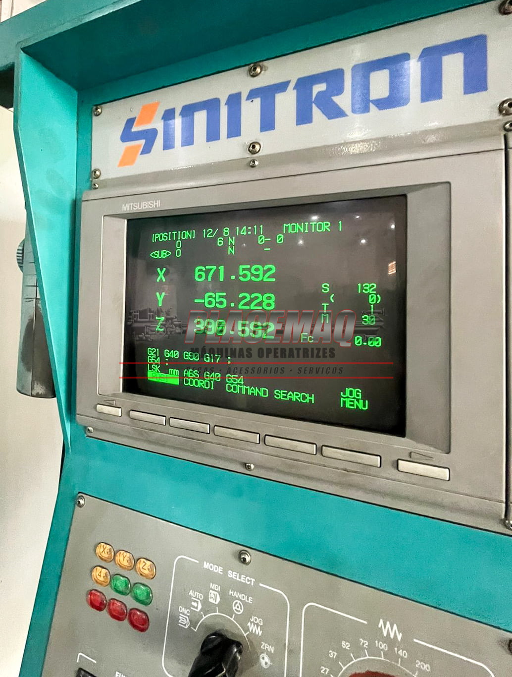 FRESADORA CNC SINITRON B7 NX - 2005